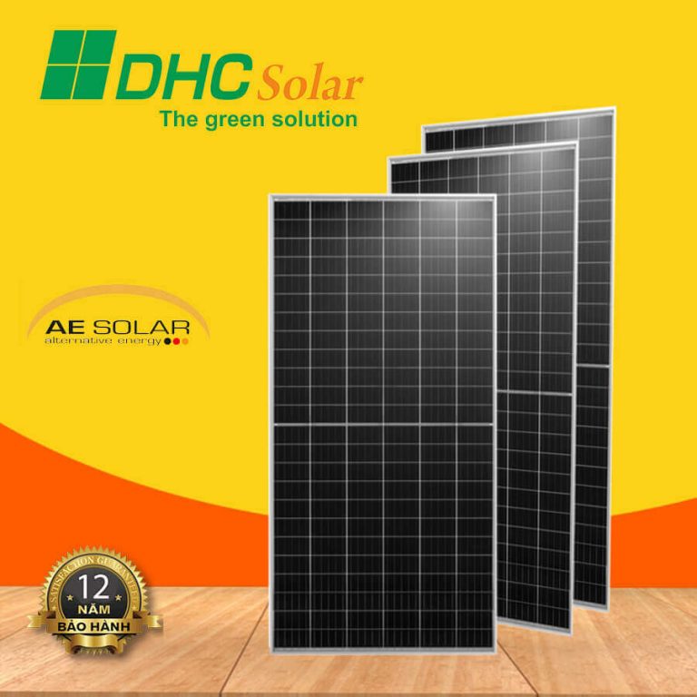 Tấm pin AE Solar 550 Wp - DHC Solar