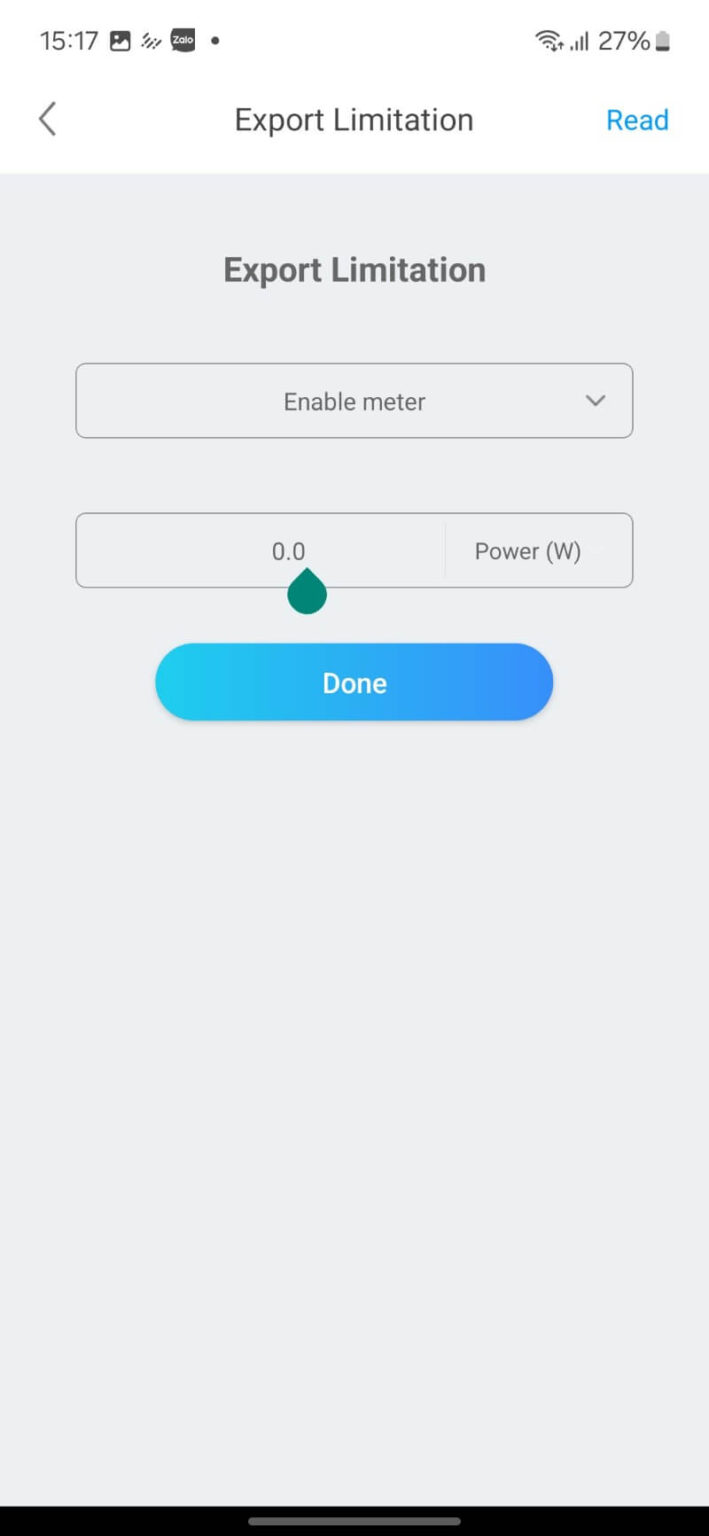 Hướng dẫn cài Zero Export Inverter Growatt - DHC Solar
